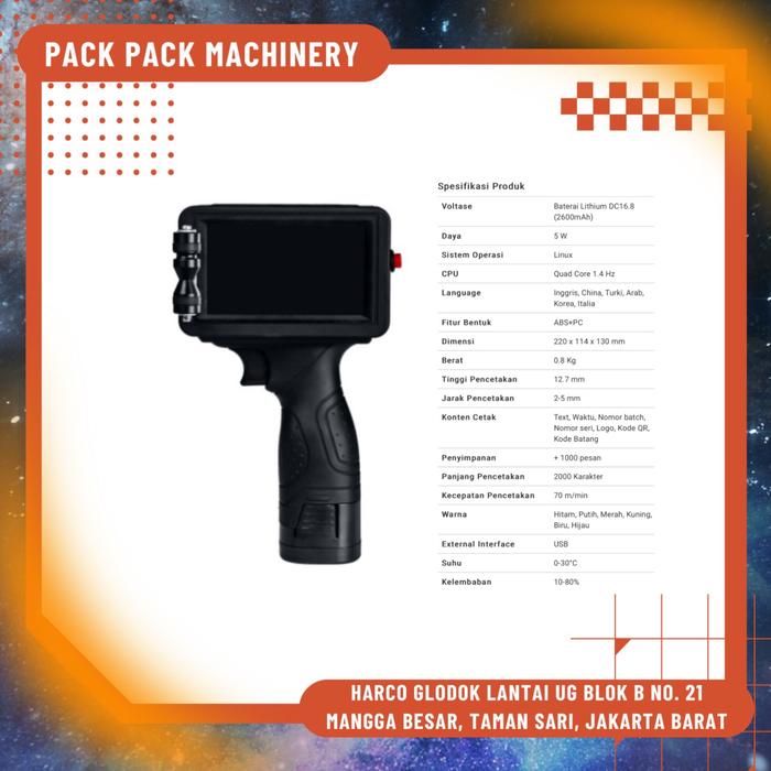 Jual Mesin Handheld Inkjet Printer Model M7 - Jakarta Barat - pack pack ...