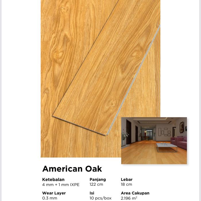 Jual MARVEL SPC PURECORE MOTIF KAYU ISI PER BOX 2,196 m2 - Boston ...