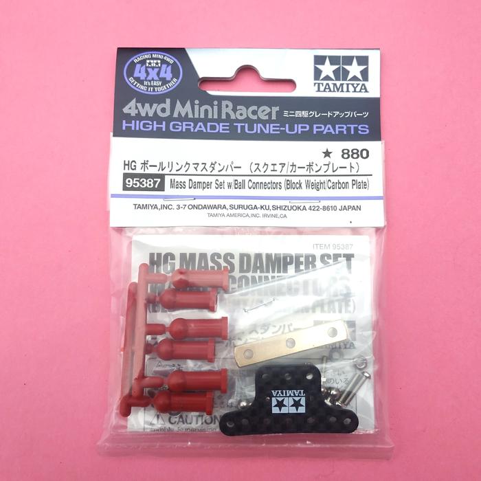 Jual Tamiya 95387 mass damper set w/ball conneftors (carbon plate ...