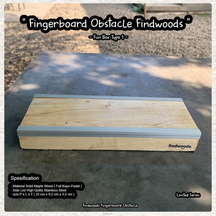 Jual Fingerboard Box Obstacle Findwoods - Kab. Bogor - Findwoods ...