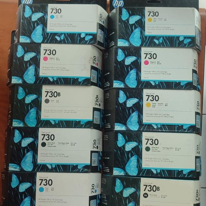 Jual Tinta HP Designjet 730 130ml Ink Cartridge Original - Paket set ...