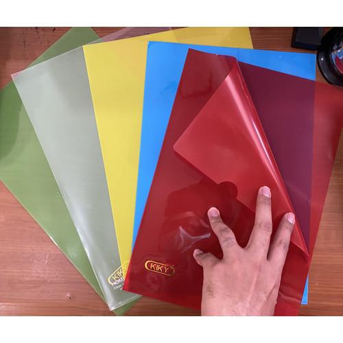 Jual Map L / Map Plastik Bening / Map Bening / Map Folder F4 - Putih ...