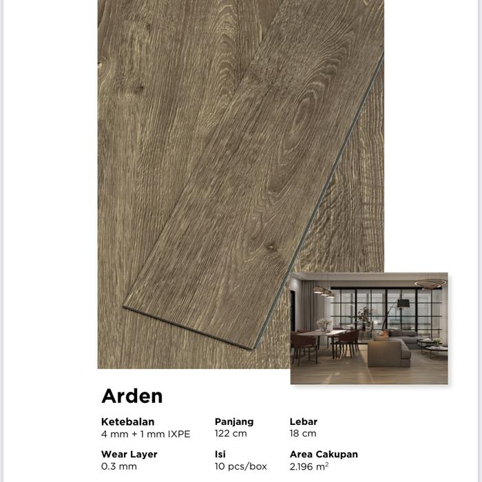 Jual MARVEL SPC PURECORE MOTIF KAYU ISI PER BOX 2,196 m2 - Boston ...
