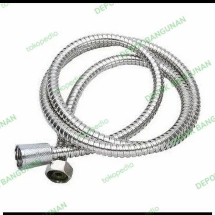 Jual SELANG HAND SHOWER FLEXIBLE SELANG HOSE SHOWER KAMAR MANDI ...