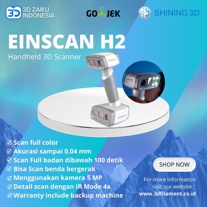 Jual Einscan H2 Handheld 3D Scanner High Detail Fast Scan Speed - Jakarta Barat - 3D Zaiku ...
