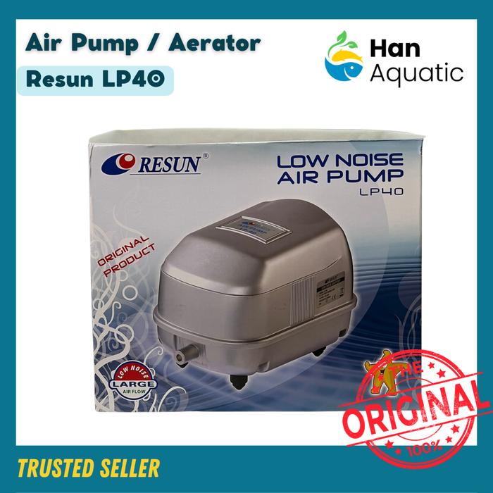 Jual Mesin Aerator Air Pump Kapasitas Besar 12 Lubang Resun LP 40 ...