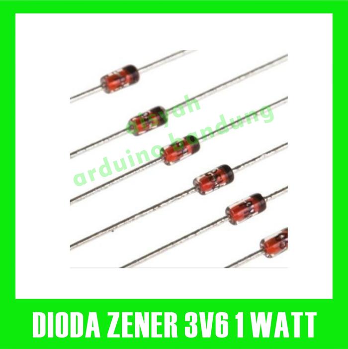 Jual Dioda Zener 1W 3V6 3,6V 1N4729A IN4729A 1N4729 IN4729 1 Watt DO-41 - Kota Bandung - aisyah ...