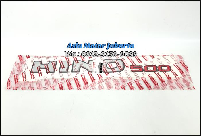 Jual Sticker Tulisan Hino 500 Asli - Truck Hino Lohan - Jakarta Barat ...