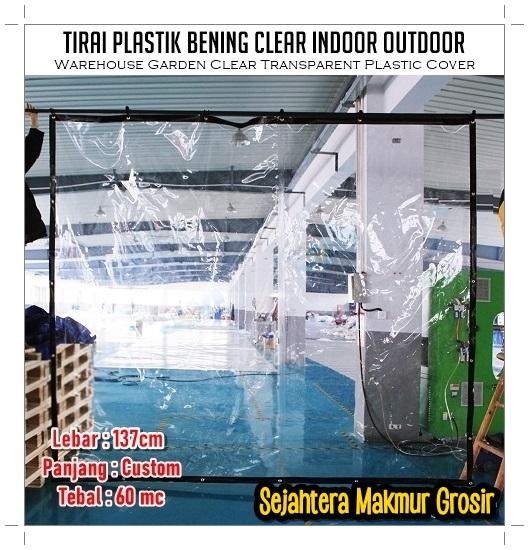 Jual Tirai Plastik Transparan Penahan Air Hujan / Tirai PVC Outdoor ...