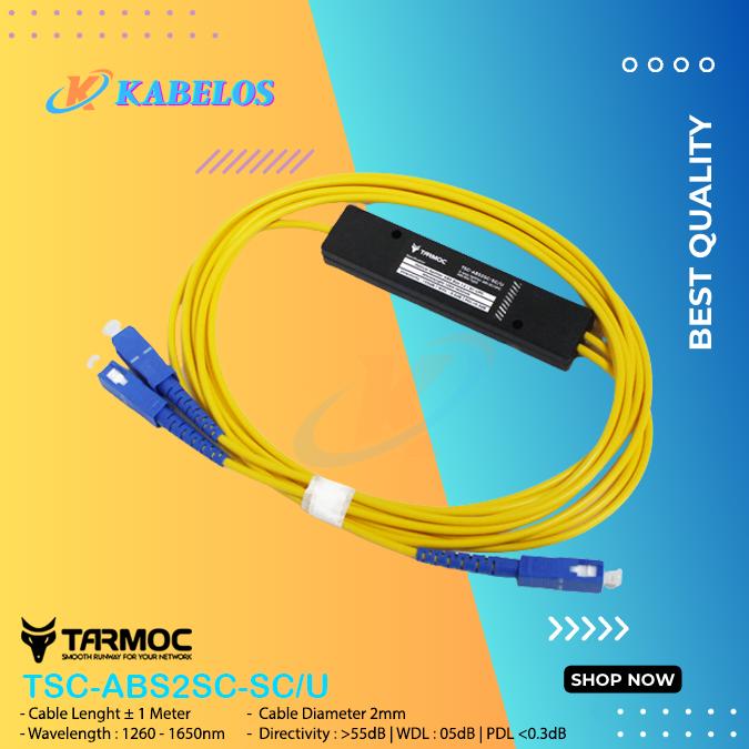 Jual Tarmoc Splitter FO 1:2 SC/UPC ABS | Splitter 1:2 ABS PLC Box ...