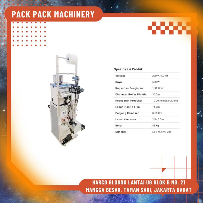 Jual Mesin Filling dan Sealing Sachet Model FSP-100G (14 Cm) - Jakarta ...