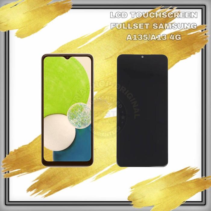 Promo lcd touchscreen samsung a135 / a13 4g original incell new fullset ...