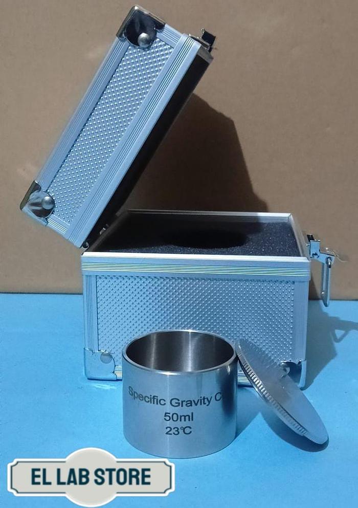 Jual Density Cup Specific Gravity Cup Stainless Steel 50 ml - Kab ...