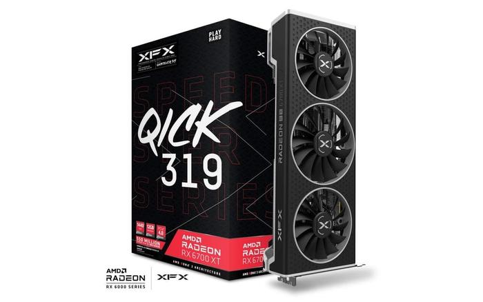 Jual XFX RX 6700 XT SPEEDSTER QICK 12GB DDR6 192BIT RADEON VGA / RX ...
