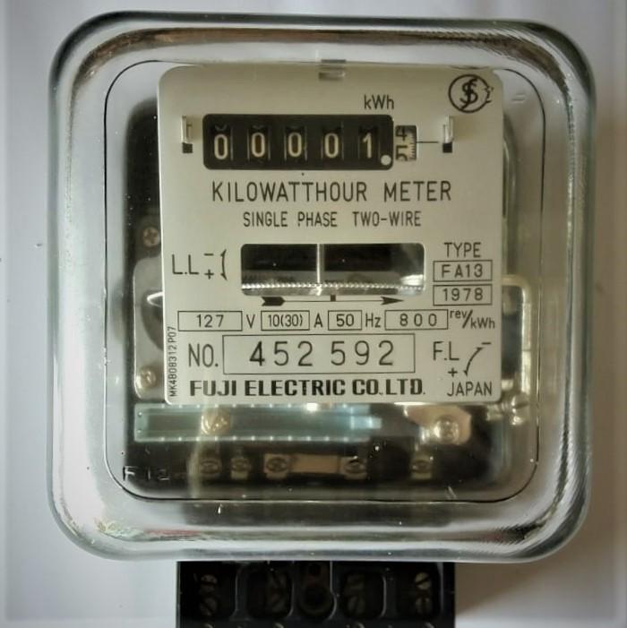 Jual FUJI ELECTRIC JAPAN KWH METER SINGLE PHASE / 127V/10-30A 50HZ ...