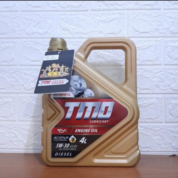 Jual Oli TMO ( Toyota Gold Diesel Saw 5W-30 ),4 L ,Original Barcode 💯 ...