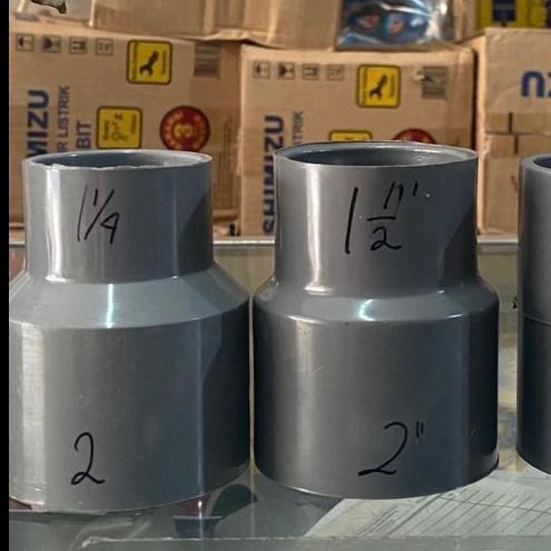 Jual VERLOP OVER REDUCER SOCKET SOK 2" x 11/4" x 1 1/4 pvc MASPION AW ...