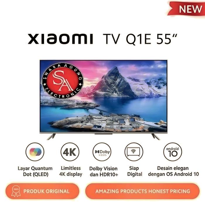 Jual QLed Digital Android TV 55 Inch Xiaomi Type : 55Q1E (Khusus Medan) - Kota Medan - Swara ...