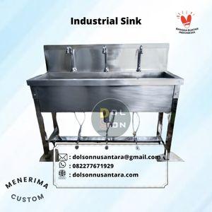 Jual Industrial Laboratorium Sink Wastafel Ruang Produksi Pedal ...