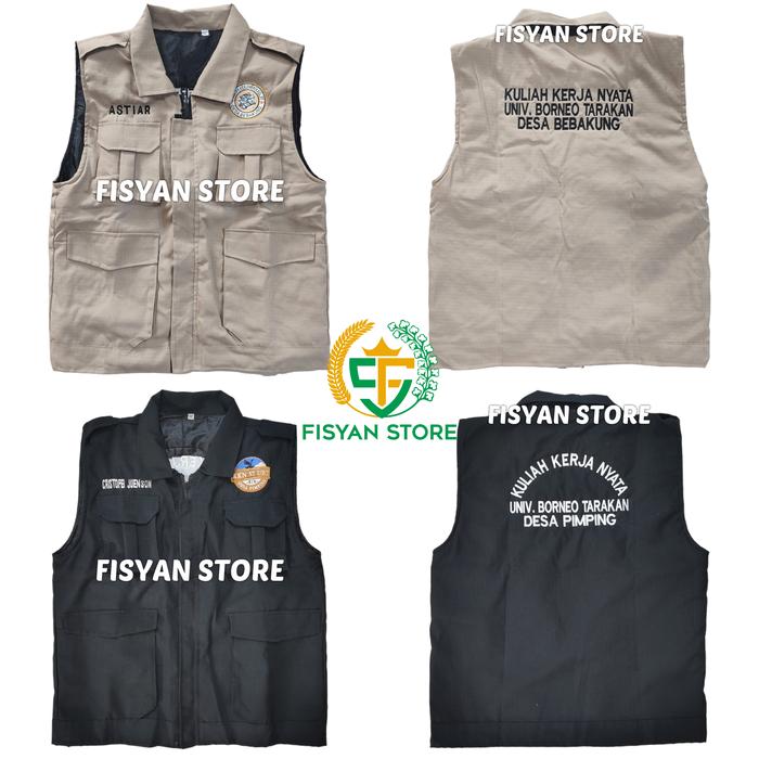 Jual Rompi KKN | Rompi PKL | Rompi Kegiatan Lapangan | Rompi Lapangan ...