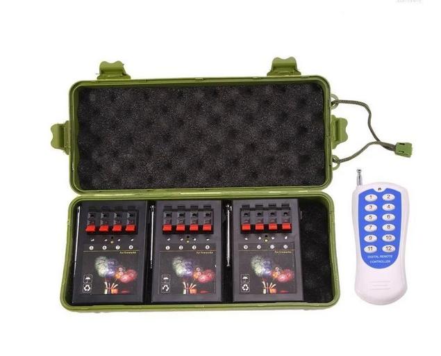 Jual 1set 12 Cue Wireless Firework Firing Control System Equipment ...
