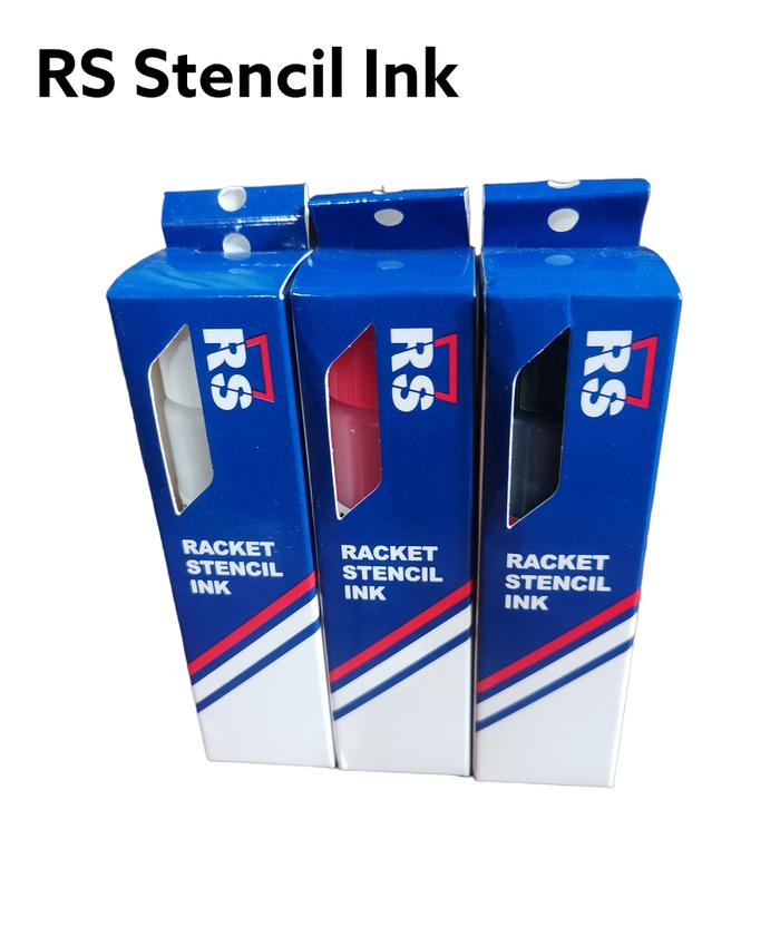 Jual RS Tinta Logo Badminton / Stencil Ink - Original - Putih - Jakarta ...