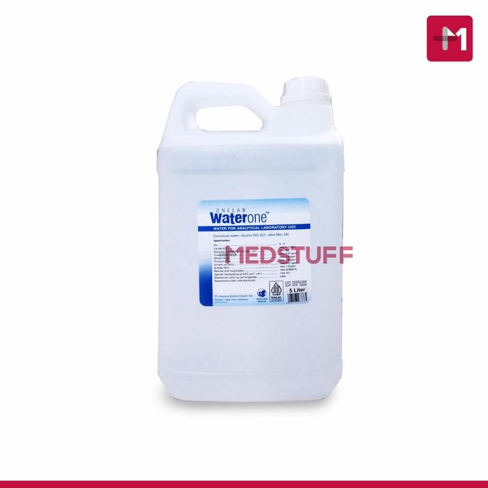 Jual Water One 5L Water One 5Liter Aquades Aquabidest Aquademin ...