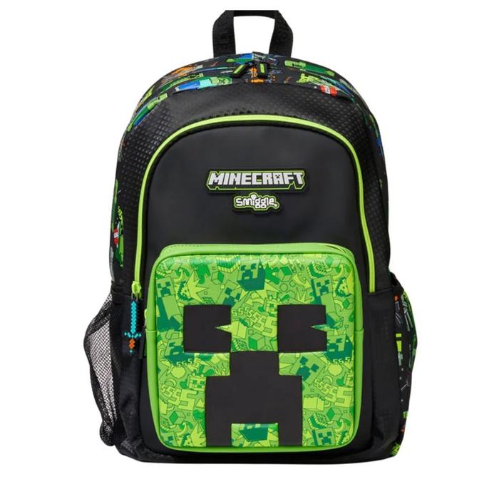 Jual Smiggle Minecraft Backpack, Lunch Bag, Botol Minum, Dompet/ Ori ...