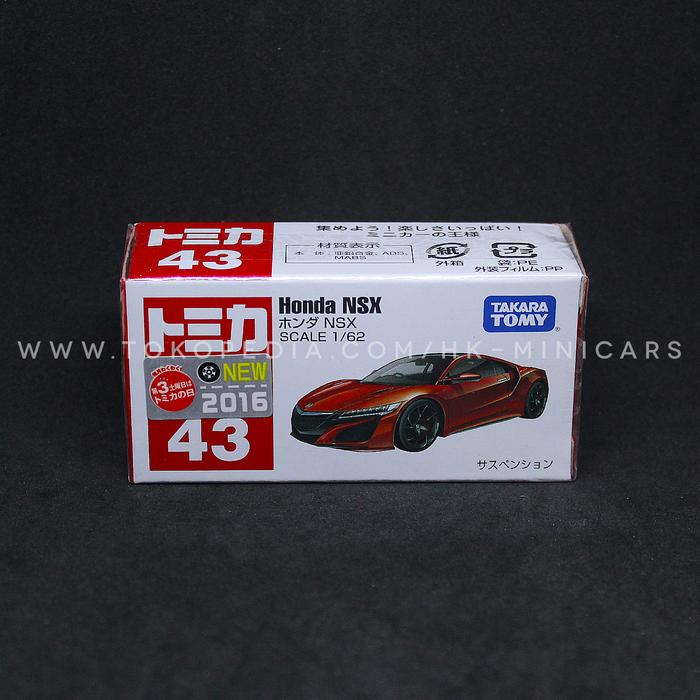 Jual Tomica 43 Honda NSX NC1 Red Diecast Takara Tomy NS-X - Kota Surabaya - HK Minicars Shop ...