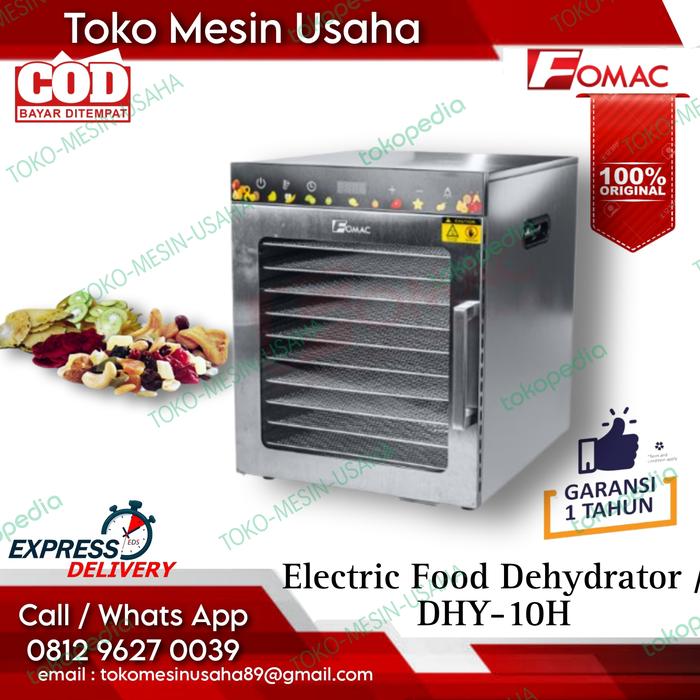 Jual Electric Food Dehydrator / Mesin Pengering Makanan Buah 10 Tray ...