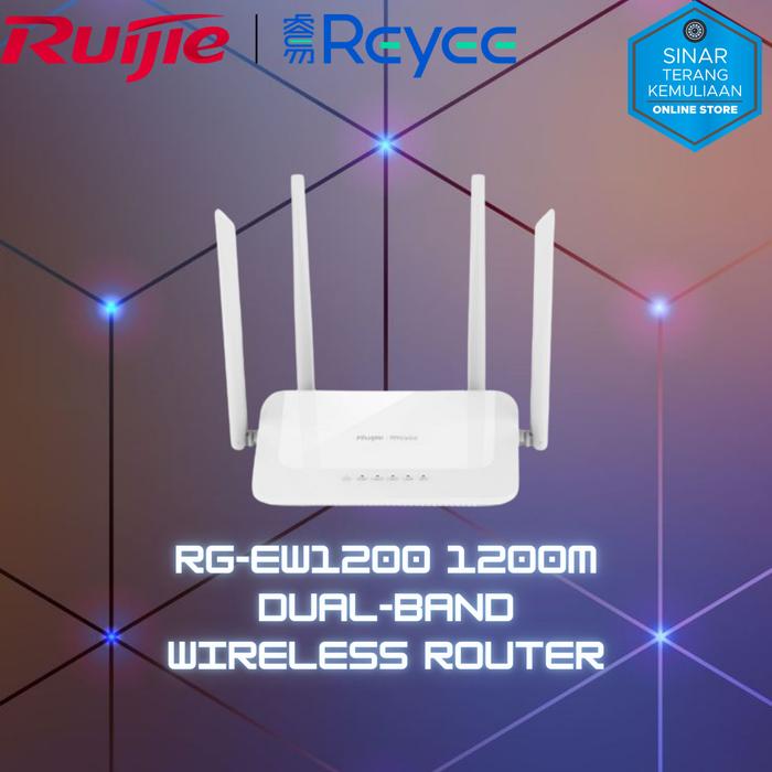 Jual RUIJIE REYEE RG-EW1200 1200M Dual-band Wireless Router - Jakarta ...