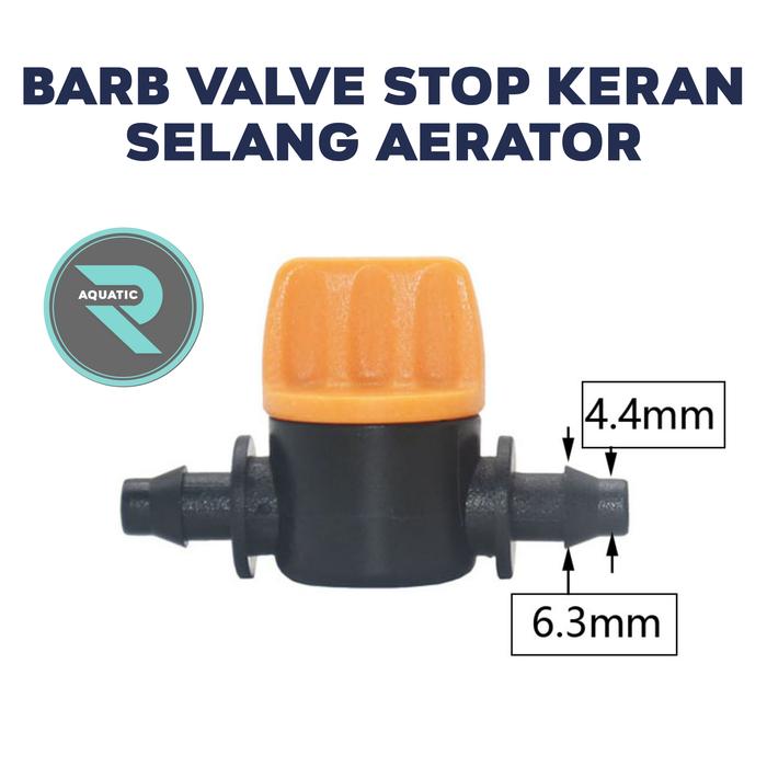 Jual barb valve stop kran aerator aquarium - Kab. Karawang - R aquatic ...