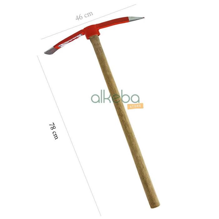 Jual TERLARIS Belencong tanah gagang kayu pembelah batu Ganco Gancu ...