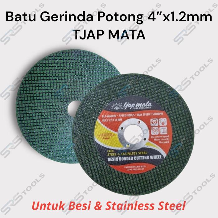 Jual TJAP MATA Batu Gerinda Potong Besi Stainless 4 Inch x 1,2mm Cutting - Kota Pangkal Pinang ...