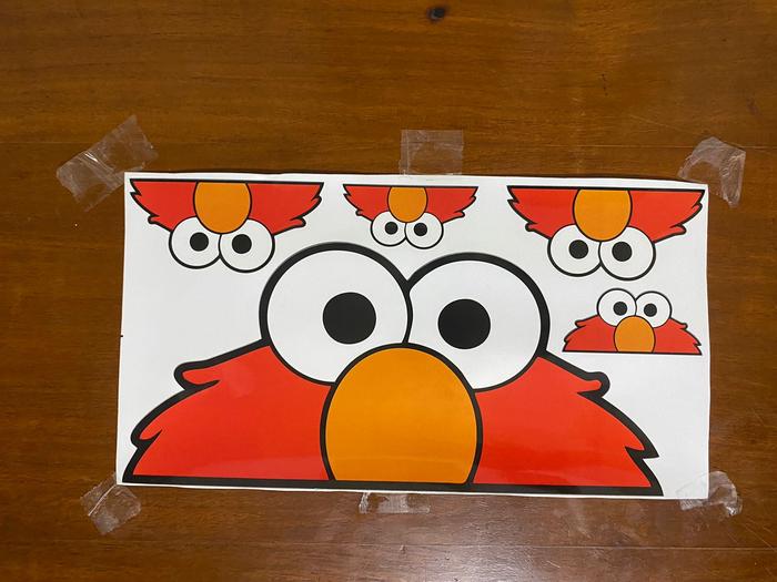 Promo STICKER ELMO-STICKER SESAME STREET-STIKER MOBIL-STIKER AESTHETIC ...