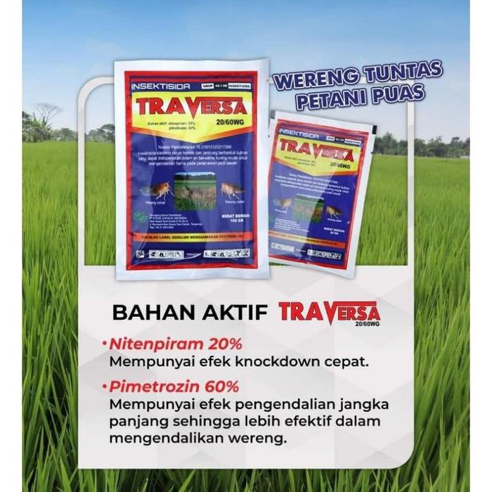 Jual btn Traversa 25 gram insektisida wereng plenum pexalon - Jakarta ...