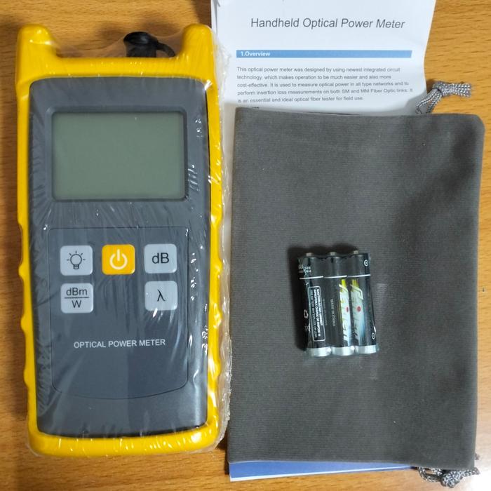 Jual Optical power meter JW3218C OPM JOINWIT 3218C FIBER OPTIC ...
