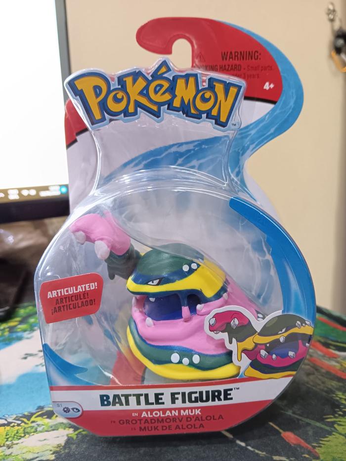 Jual Pokemon Battle Figure ALOLAN MUK - Wicked Cool Toys WCT - Jakarta ...