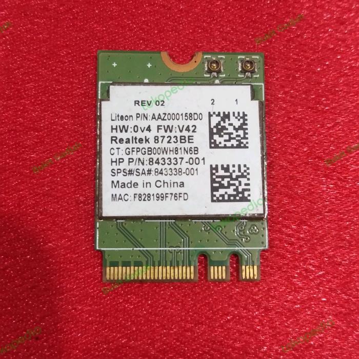 Jual wifi card laptop hp 240 G5 rtl8723be 843337-001 - Kota Binjai ...