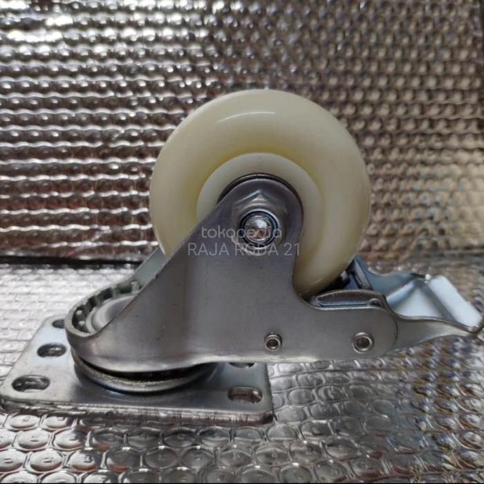 Jual RODA NYLON PP MEDIUM DUTY 3"INCH (HIDUP/PUTAR+REM) - Jakarta Barat ...