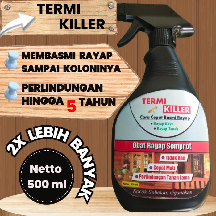 Jual Obat Anti Rayap Semprot Termi Killer Ampuh Basmi Rayap Kayu dan ...