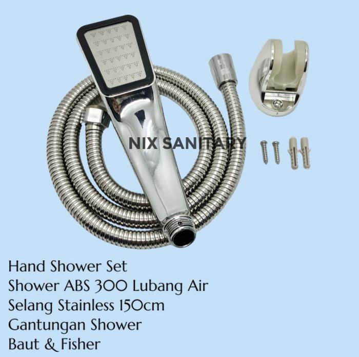 Jual Paket Hand Shower Mandi Komplit Kran Cabang Keran Double - HAND ...
