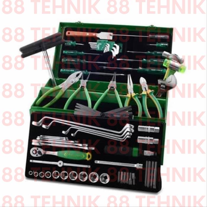 Jual TEKIRO AU-MT0979 MEKANIK TOOLS SET 59PCS - ORIGINAL - Jakarta ...
