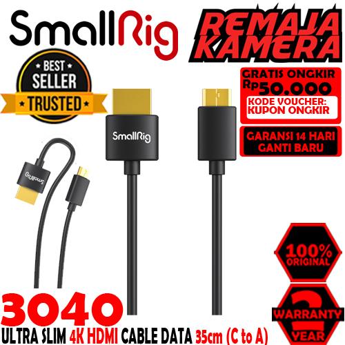 Promo SMALLRIG ULTRA SLIM 4K HDMI CABLE (C to A) 35cm 3040 - GARANSI RESMI - Jakarta Barat ...