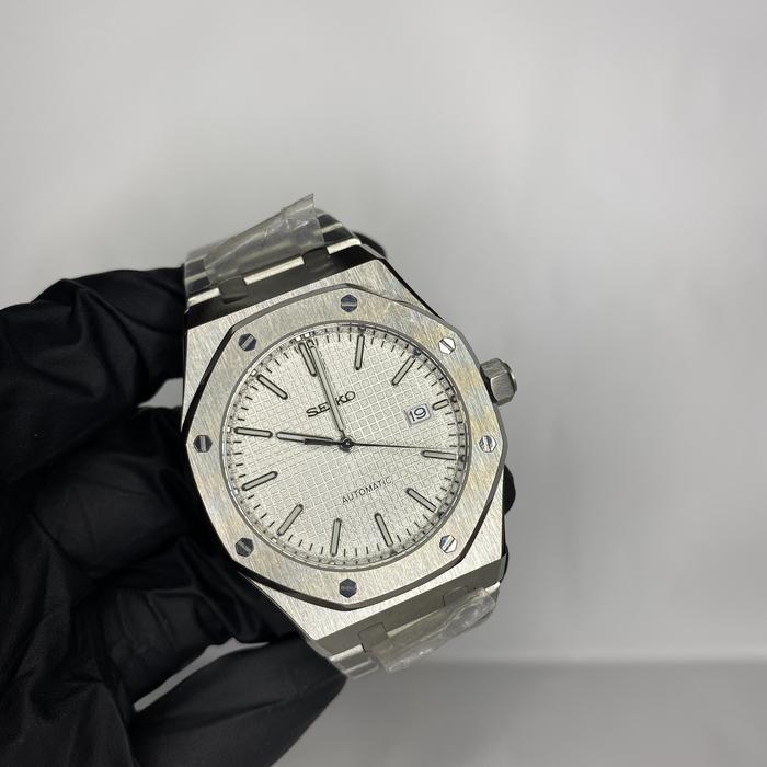 Jual Jam Tangan Seiko AP Royak Oak Mod White Dial NH35 Automatic Watch ...