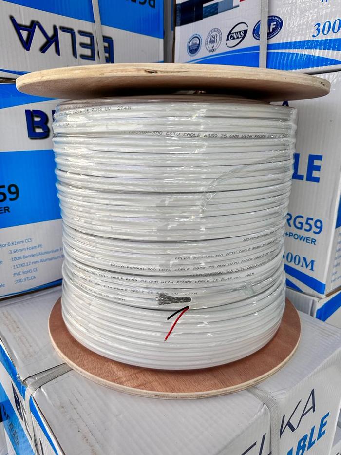 Jual Kabel CCTV RG6 Power Kabel BELKA 2 Jalur 300 Meter - Jakarta Pusat - Delta Vision Indonesia ...
