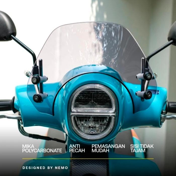 Jual Windshield Mini Yamaha Fazzio Nemo - Jakarta Barat - Surya Motor ...