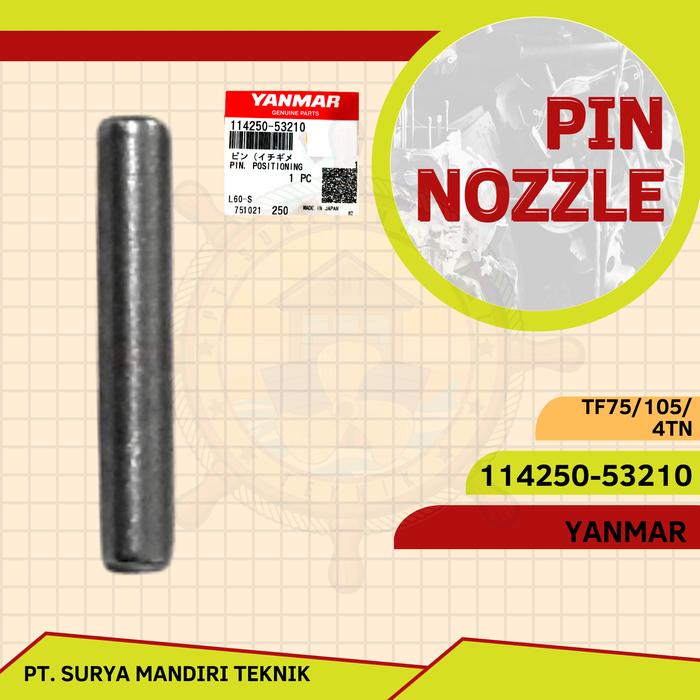 Jual PIN NOZZLE TF75 / TF105 / 4TN 114250-53210 YANMAR ASLI GENUINE - Kota Surabaya - Surya ...