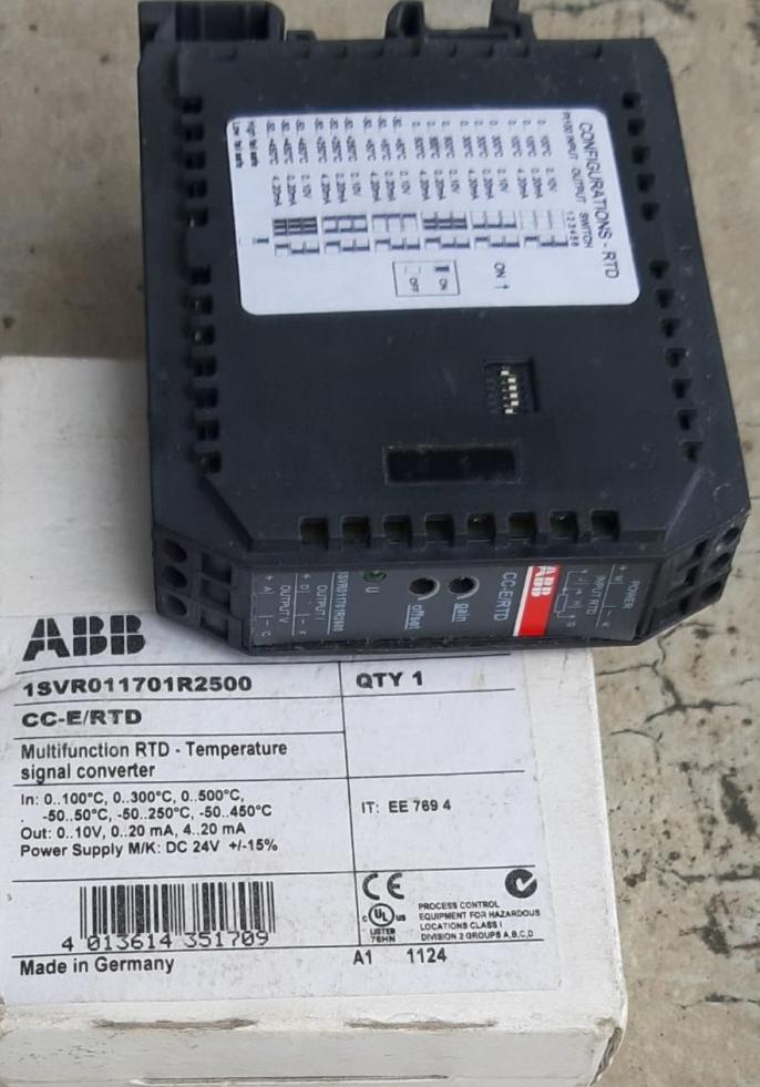 Jual Abb Cc-E/Rtd 1Svr011701R2500 Converter - Jakarta Barat - Mitra ...