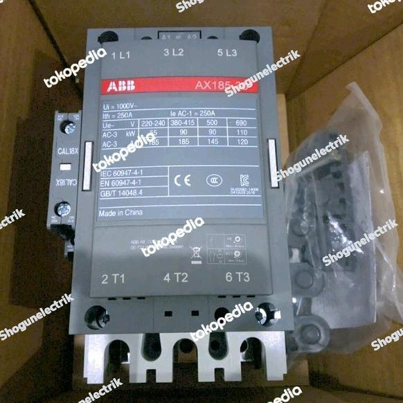 Jual Contactor/Kontaktor Abb Ax185-30-11 220V 250A 3Phase Abb - Jakarta ...
